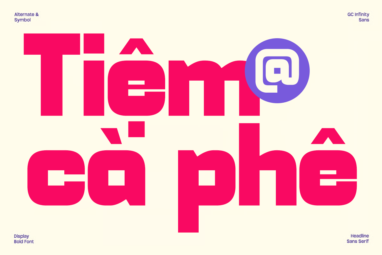 Font Display Cứng Cáp Cho Thiết Kế - TH Infinity Việt Hóa - Font đẹp cho thiết kế | Fontdep